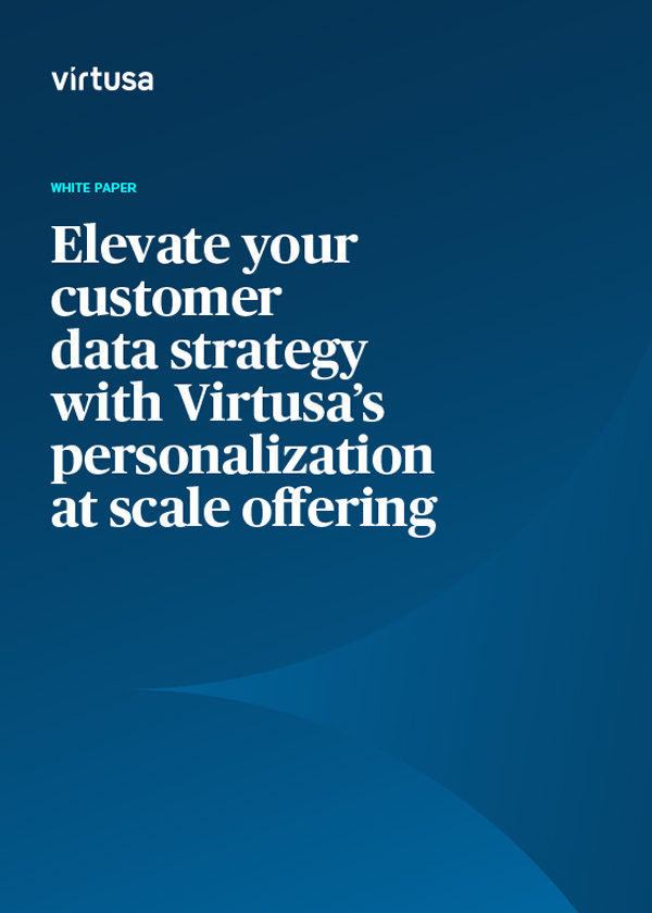Elevate your customer data strategy | Virtusa